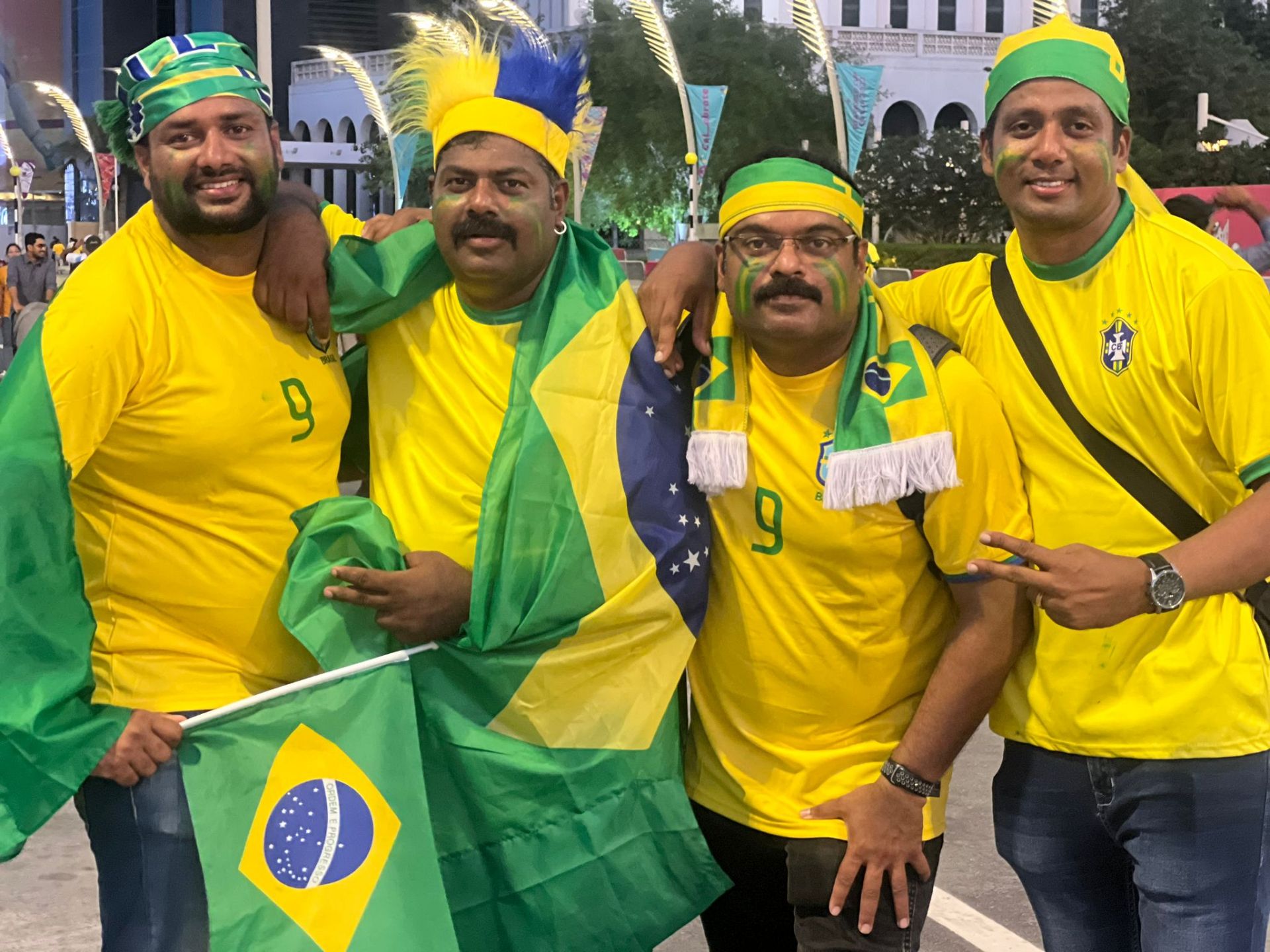 World Cup football fever spreads among 'real deal' Indian fans in Qatar ...