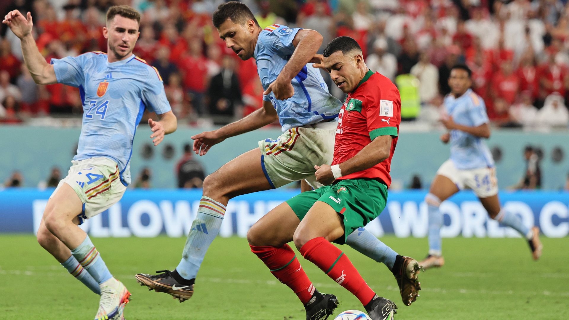 Morocco knock Spain out on penalties to reach historic quarter-finals ...