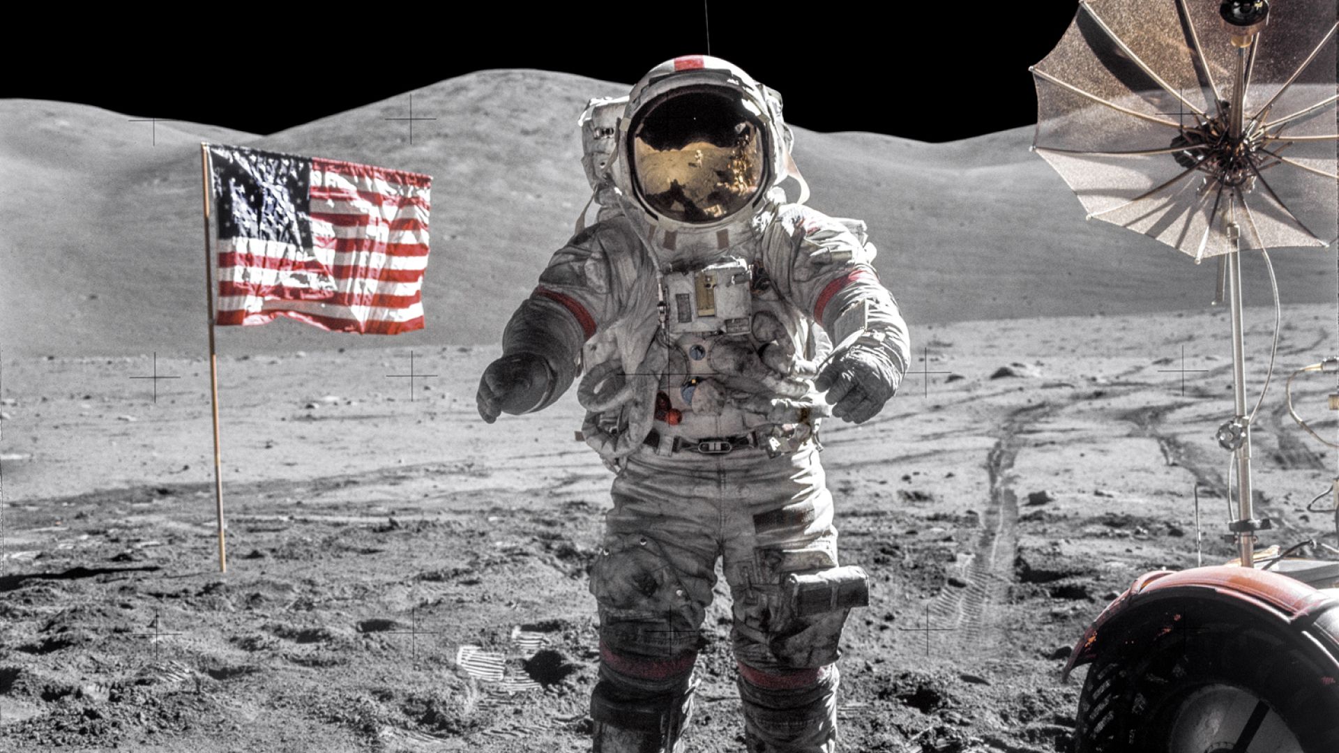 Remastered photos of humanity's last Moon walk, on its 50th anniversary ...