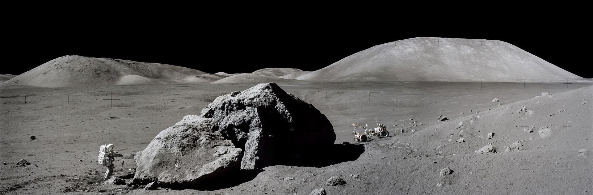 Remastered photos of humanity's last Moon walk, on its 50th anniversary ...