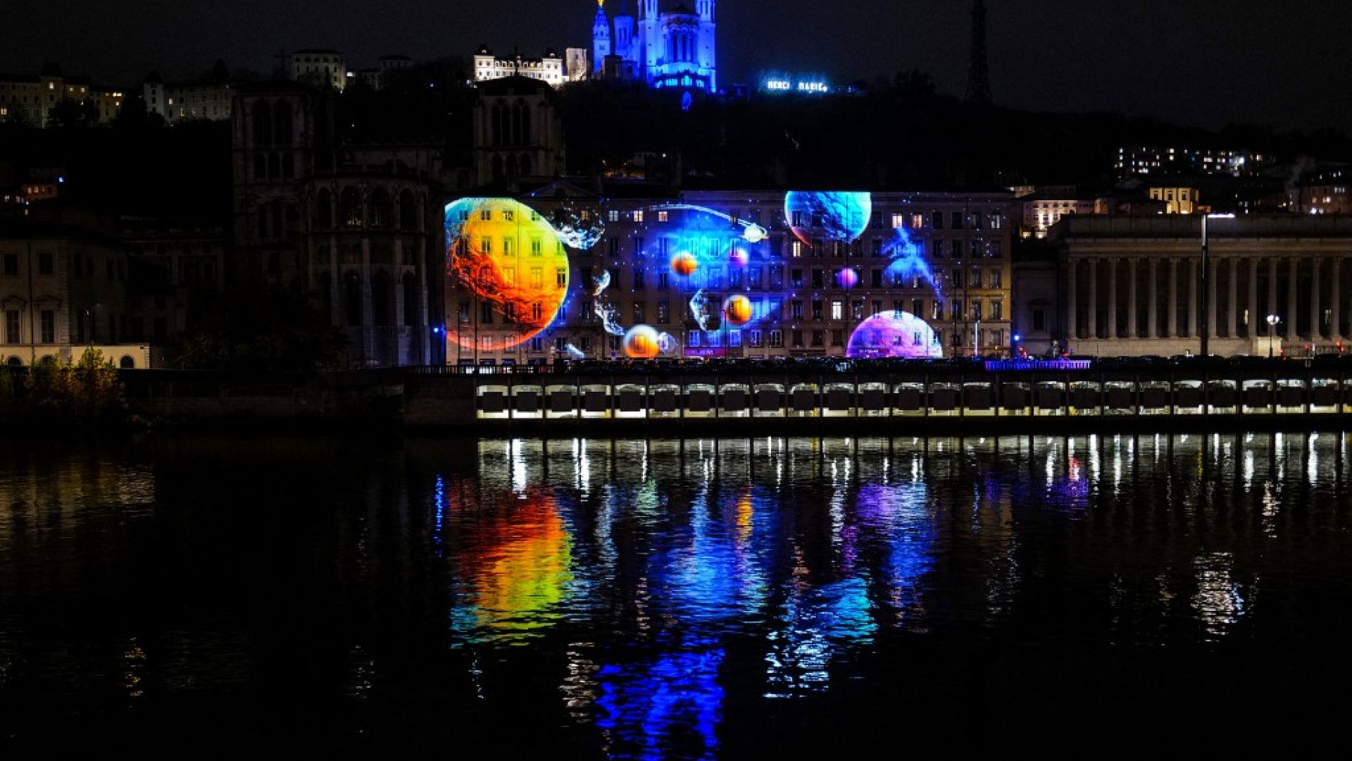 "Fête des lumières" - Lichterfest 2022 in Lyon | Euronews