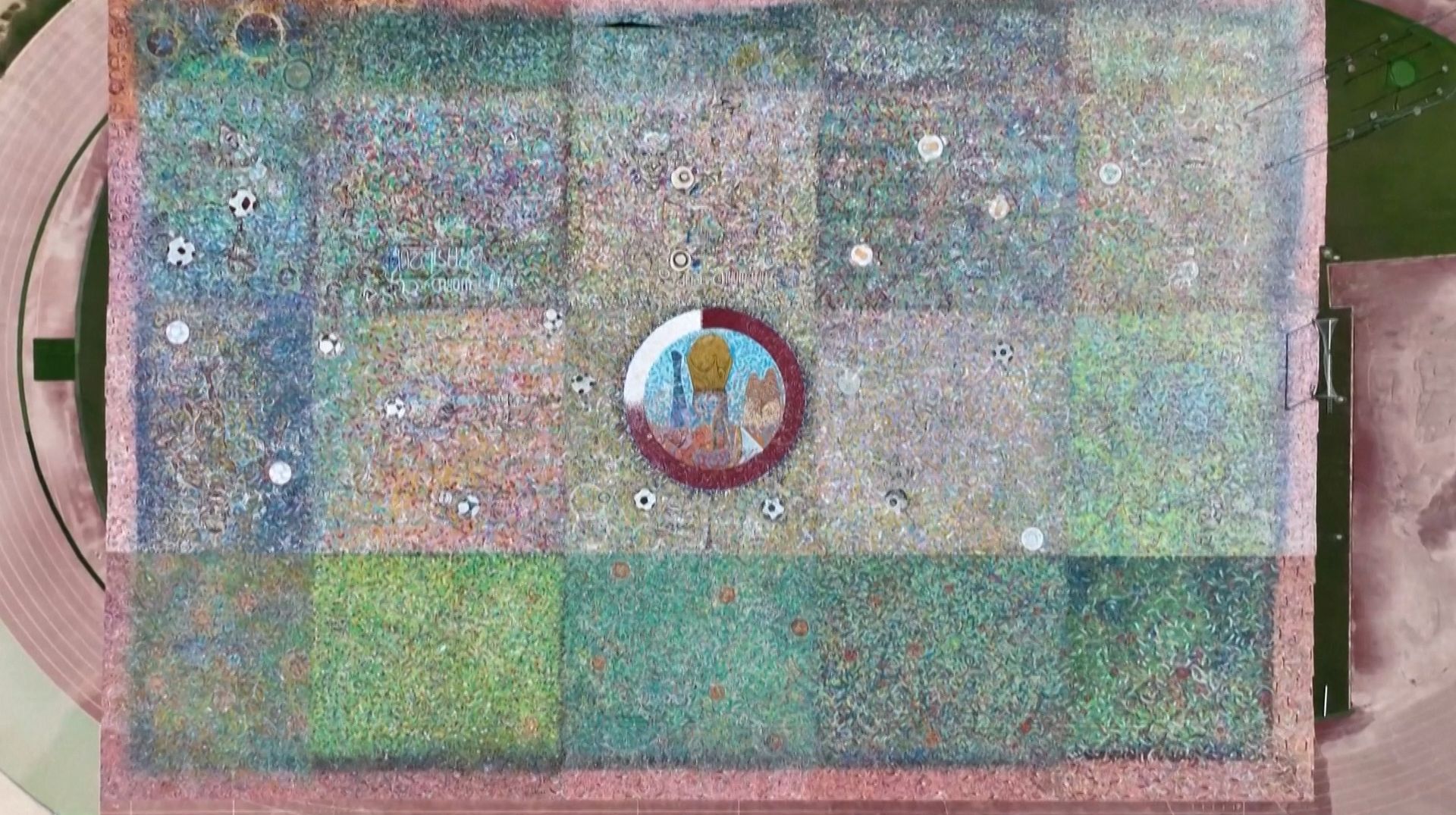 Qatar artwork enters Guinness World Record book as biggest painting ...