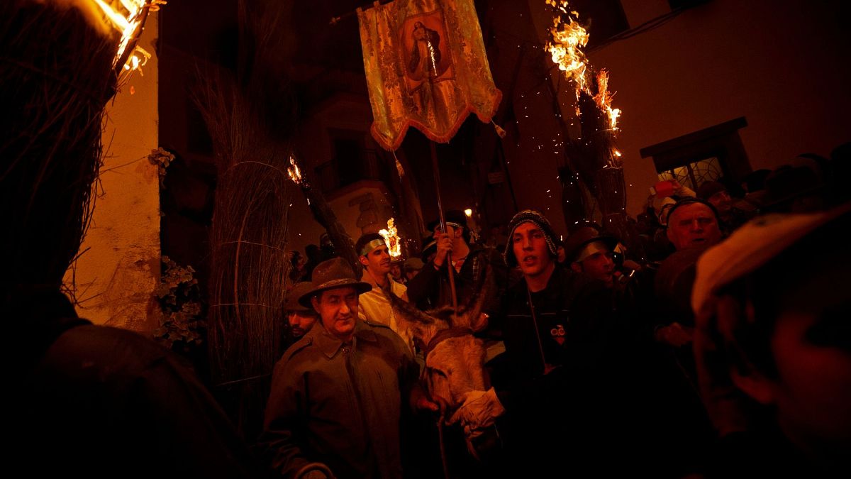 Take a look: Spain's broom burning festival to celebrate the Immaculate ...