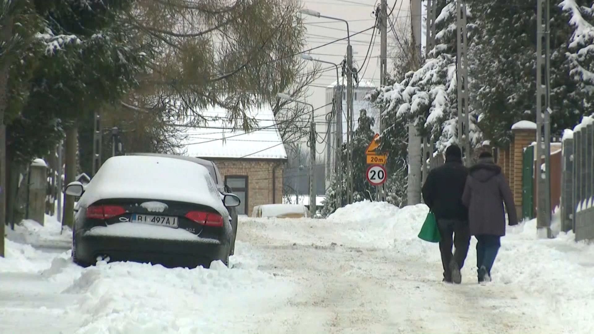 Treacherous weather conditions in Europe cause disruption to travel ...