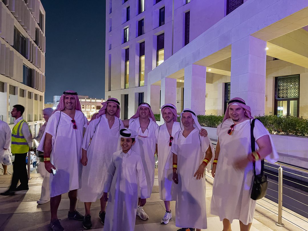 Wear it like Messi: meet the football fans making the most of Qatari ...