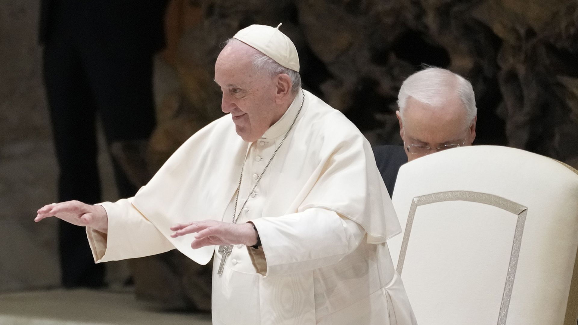 Sense of superiority is an 'elegant demon', pope tells Vatican ...