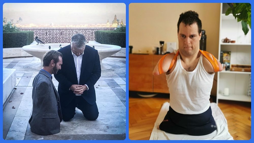 Nick Vujicic és Kollinger Szabolcs párhuzamos élete | Euronews