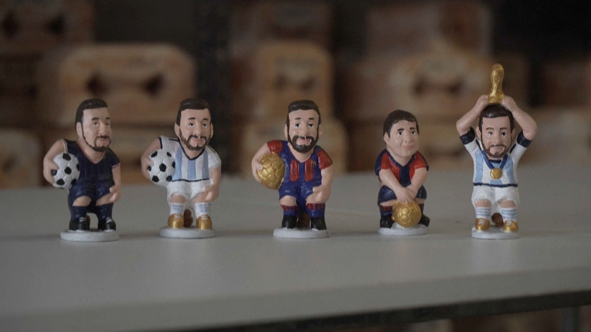 Video. Watch: Miniature defecating Messi was best-selling caganer of ...