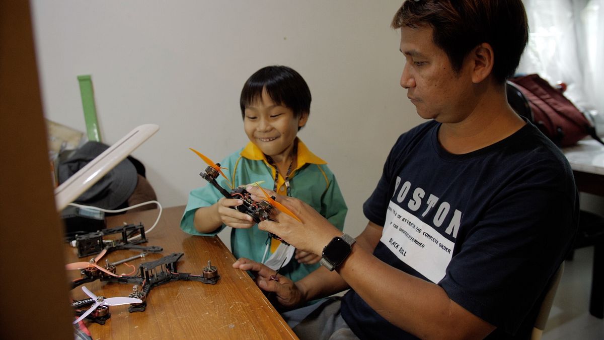 Meet the young drone pilots from Thailand who are aiming high | Euronews