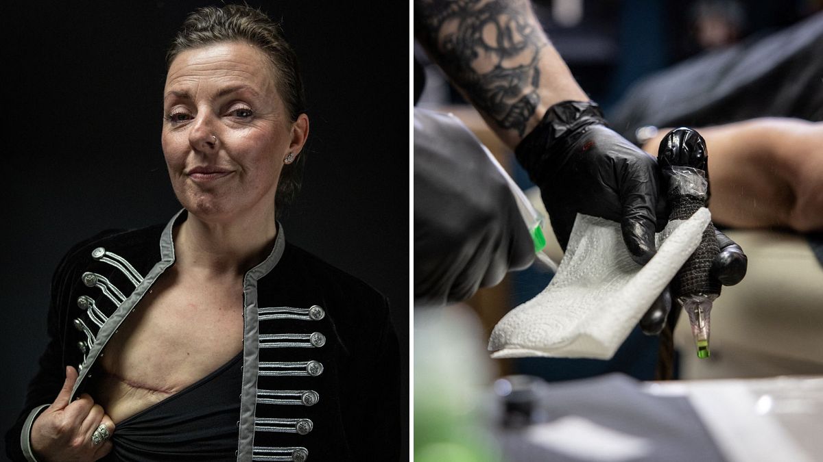 'I think I am beautiful again': Free tattoos give new hope to breast ...