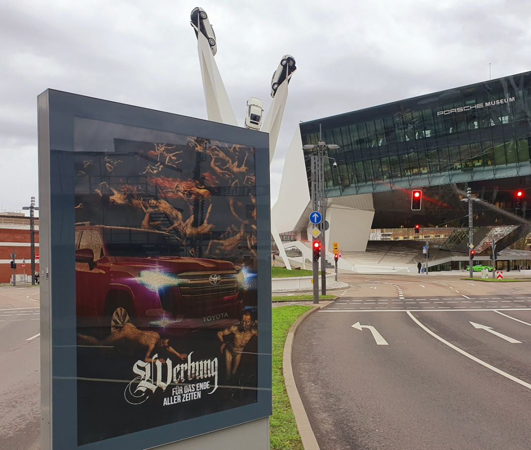 Toyota and BMW: Activists hijack billboards to highlight ‘misleading ...