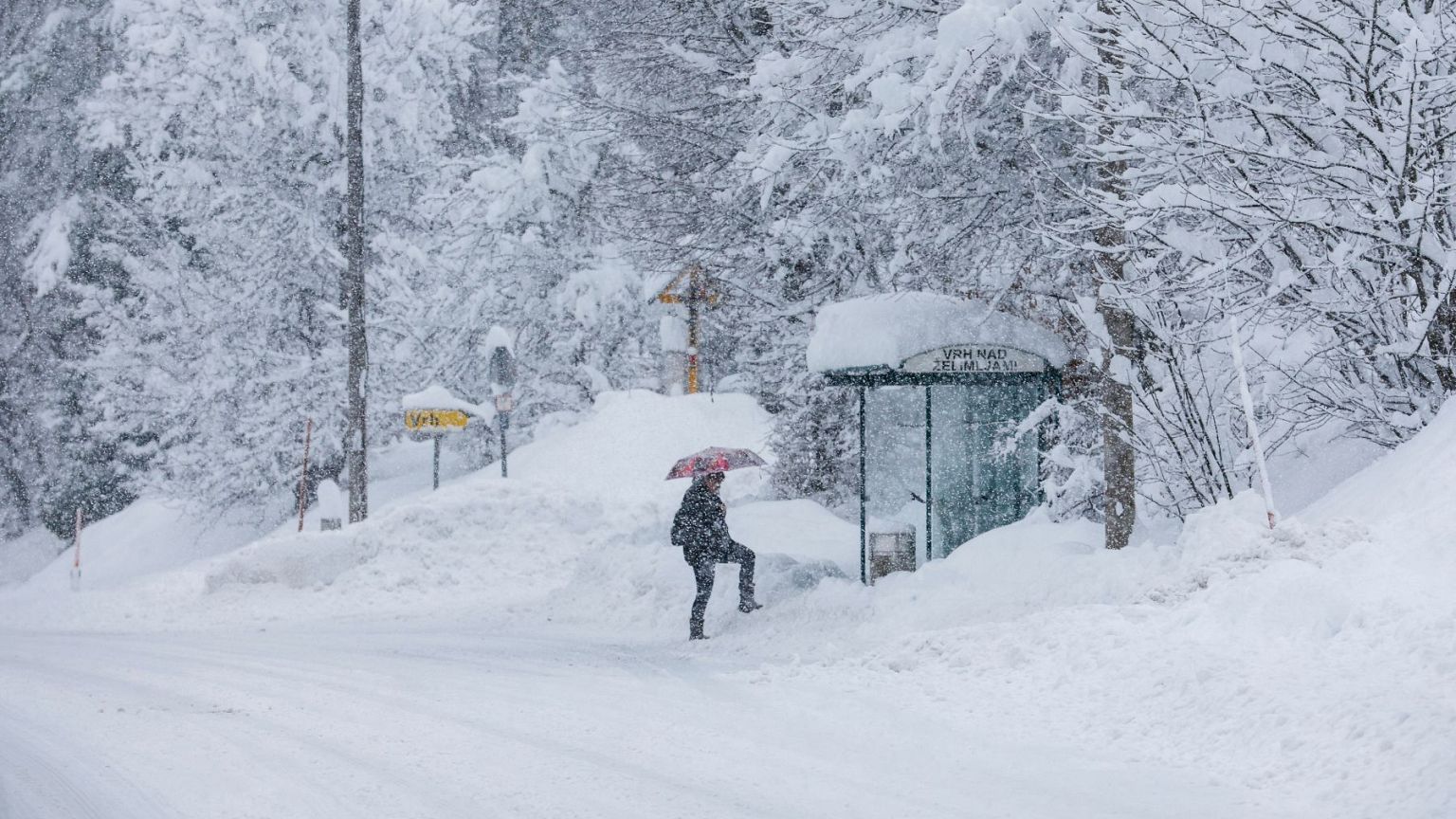 Slovenia snowfall: Alpine nation latest to fall victim to extreme ...