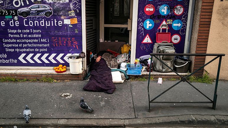 Homelessness and poor quality of living is on the rise in France | Euronews