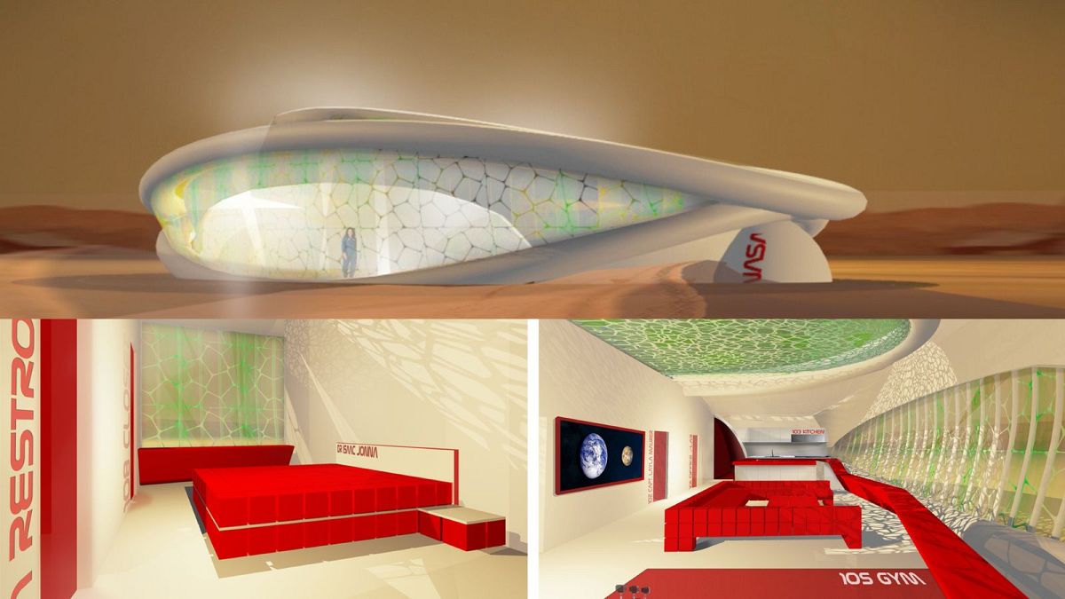 Humans settling on the Moon and Mars in the future may live in homes ...
