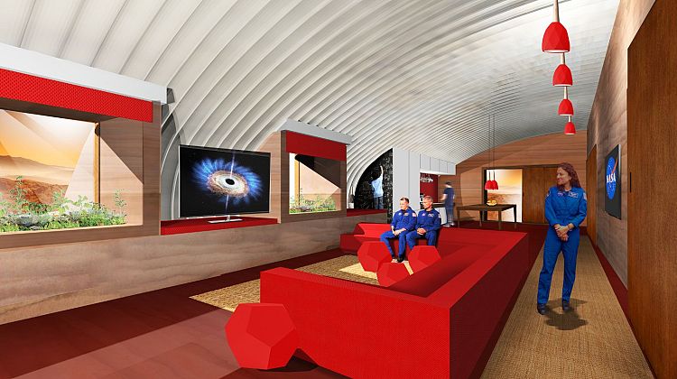 Humans settling on the Moon and Mars in the future may live in homes ...