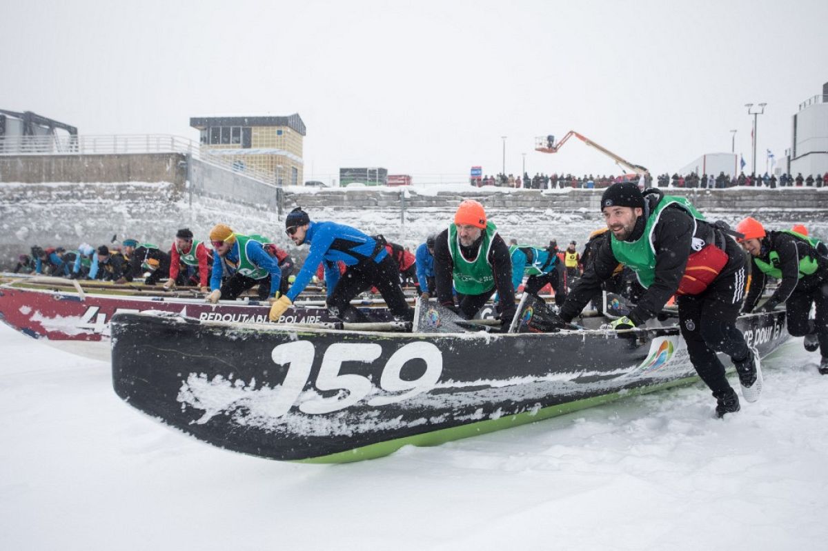These athletes in Canada are braving -20°C and heavy snow to race ...