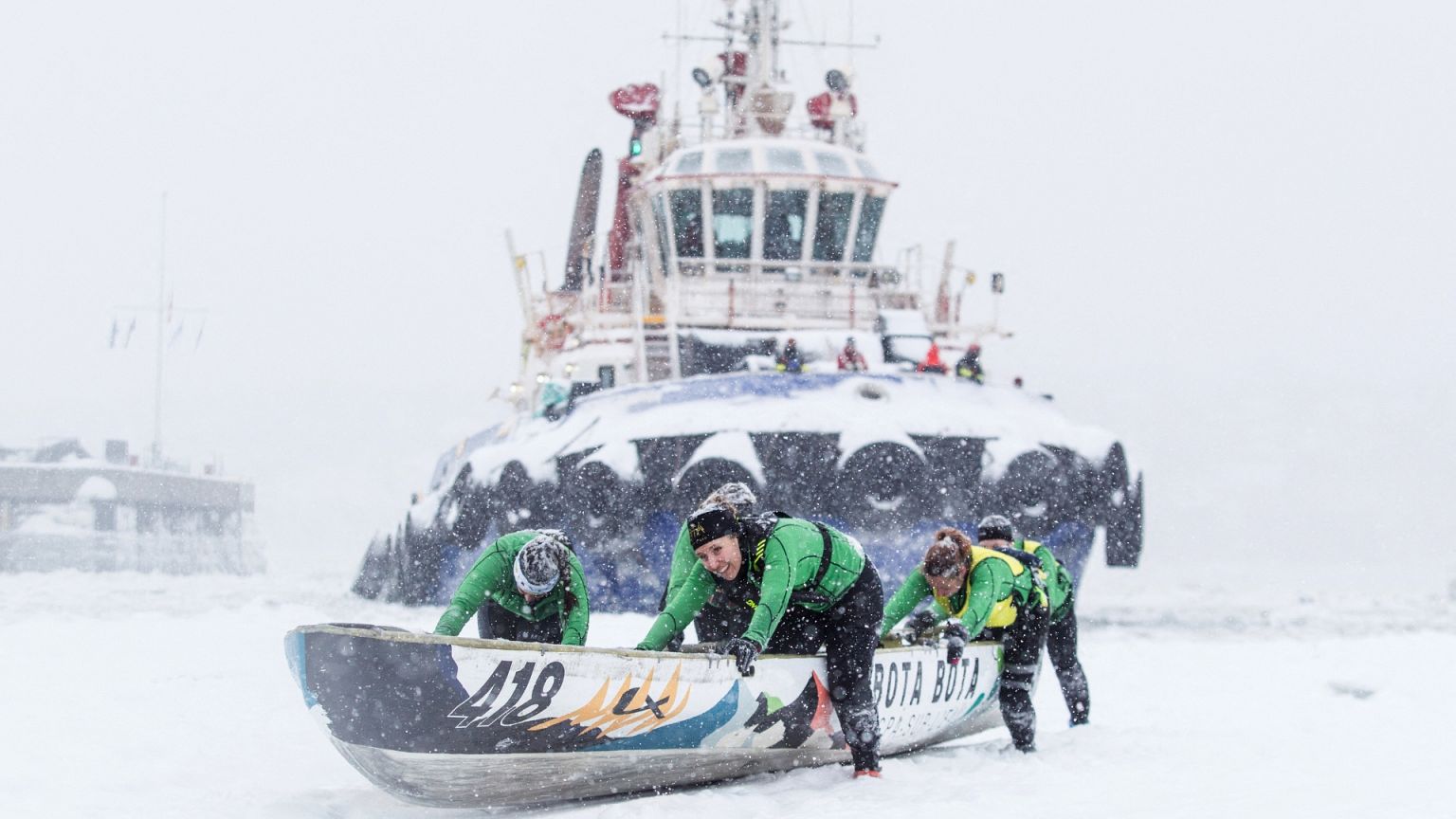These athletes in Canada are braving -20°C and heavy snow to race ...