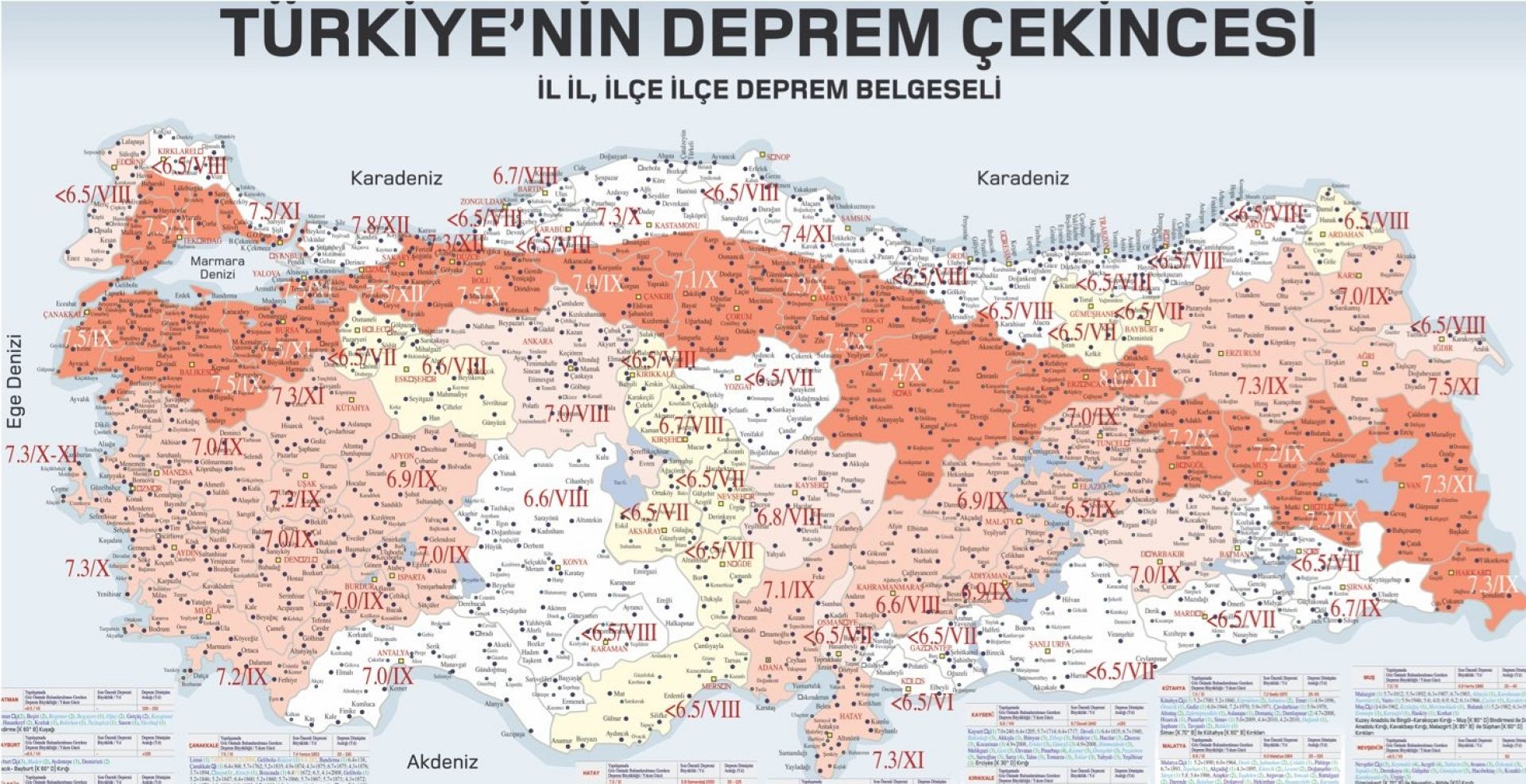 Deprem fay haritası: En riskli ülkeler hangileri, Türkiye'de hangi il ...