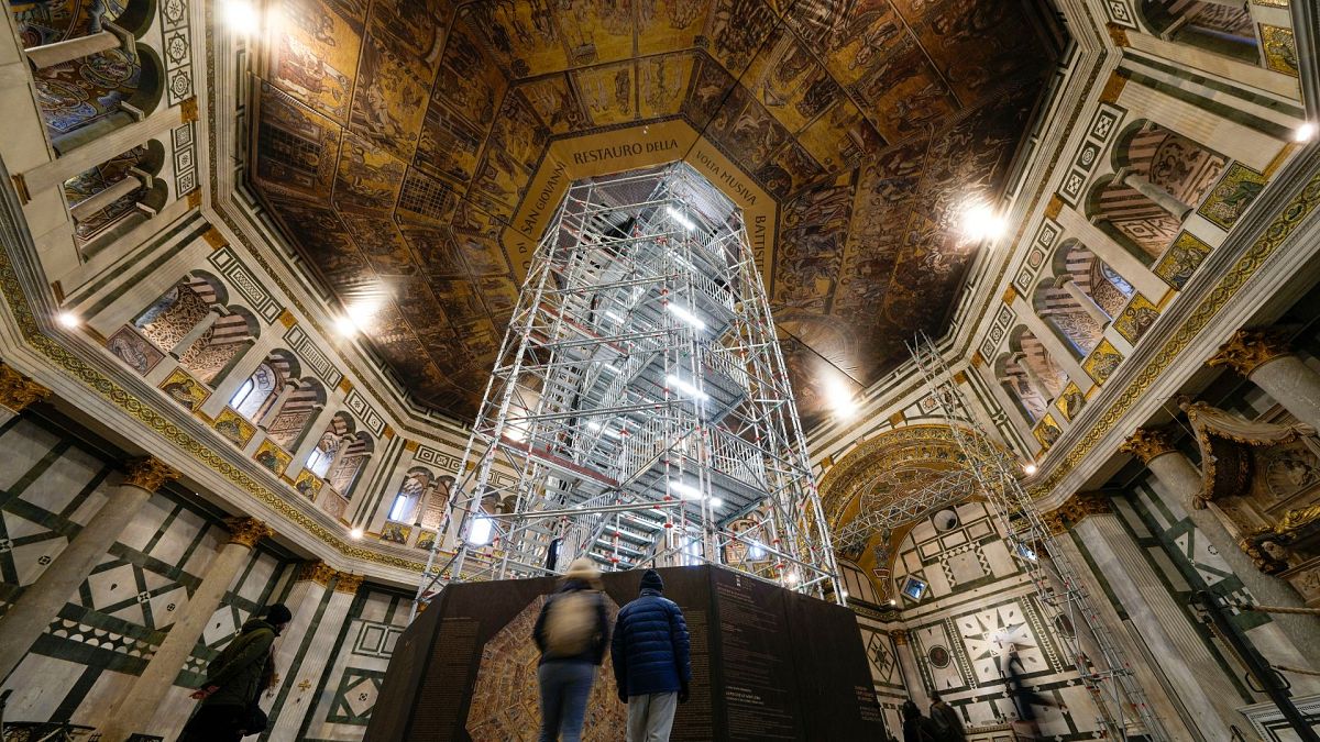 Florence unveils new way see 10 million tile mosaic up close. Here's ...