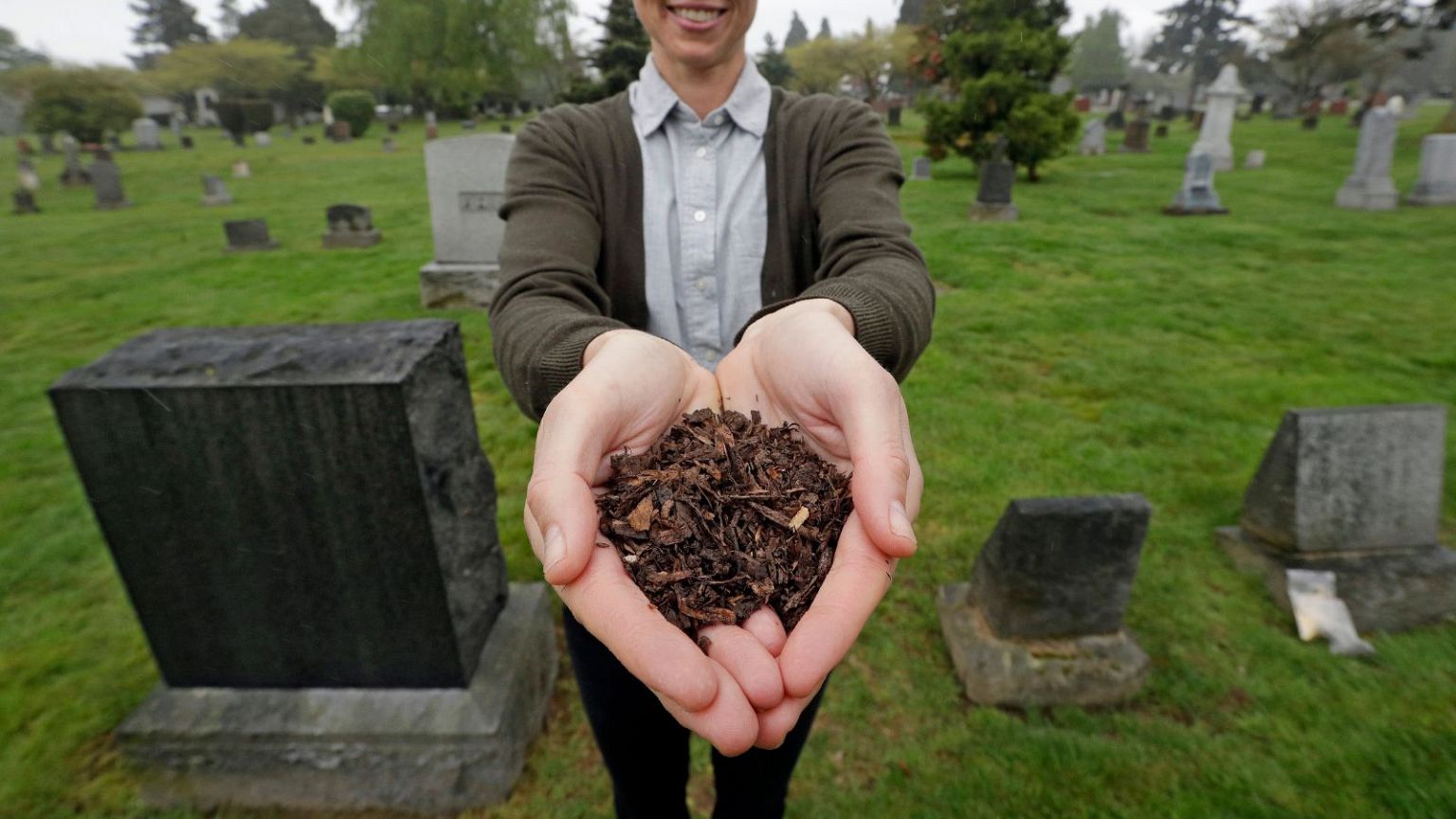 'From death comes life': The human composting campaigners lighting the ...