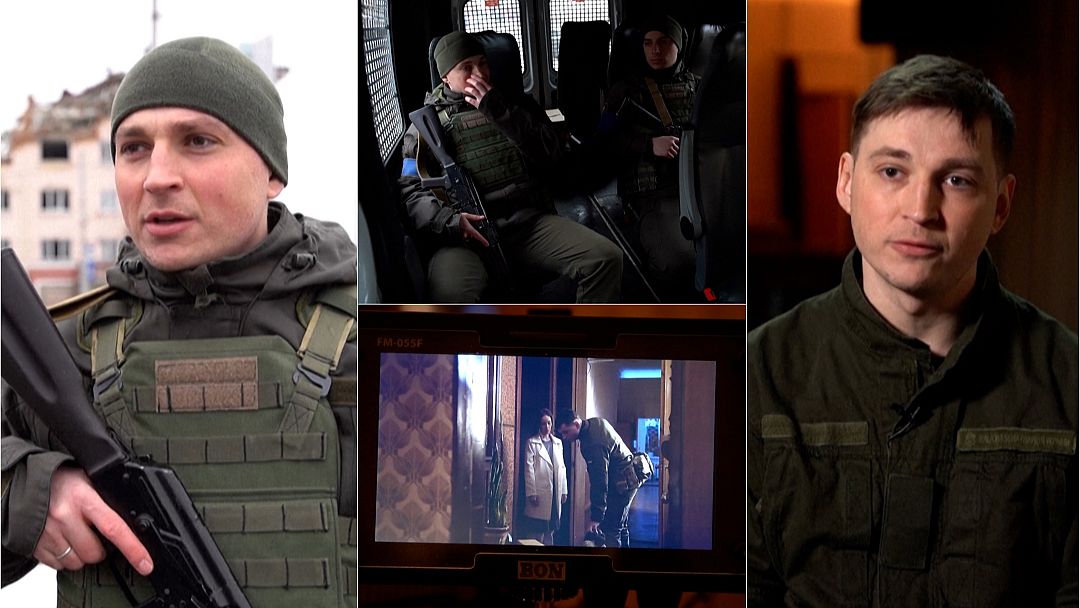 From the frontline to rehearsals: Former Ukrainian actor turned soldier ...