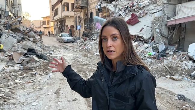 Watch: Euronews' Anelise Borges reports from earthquake-struck southern ...