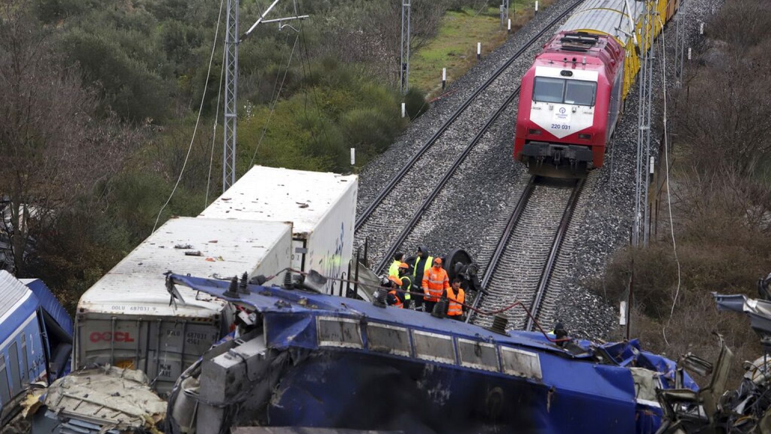 Greek train crash may have been due to outdated signalling system ...