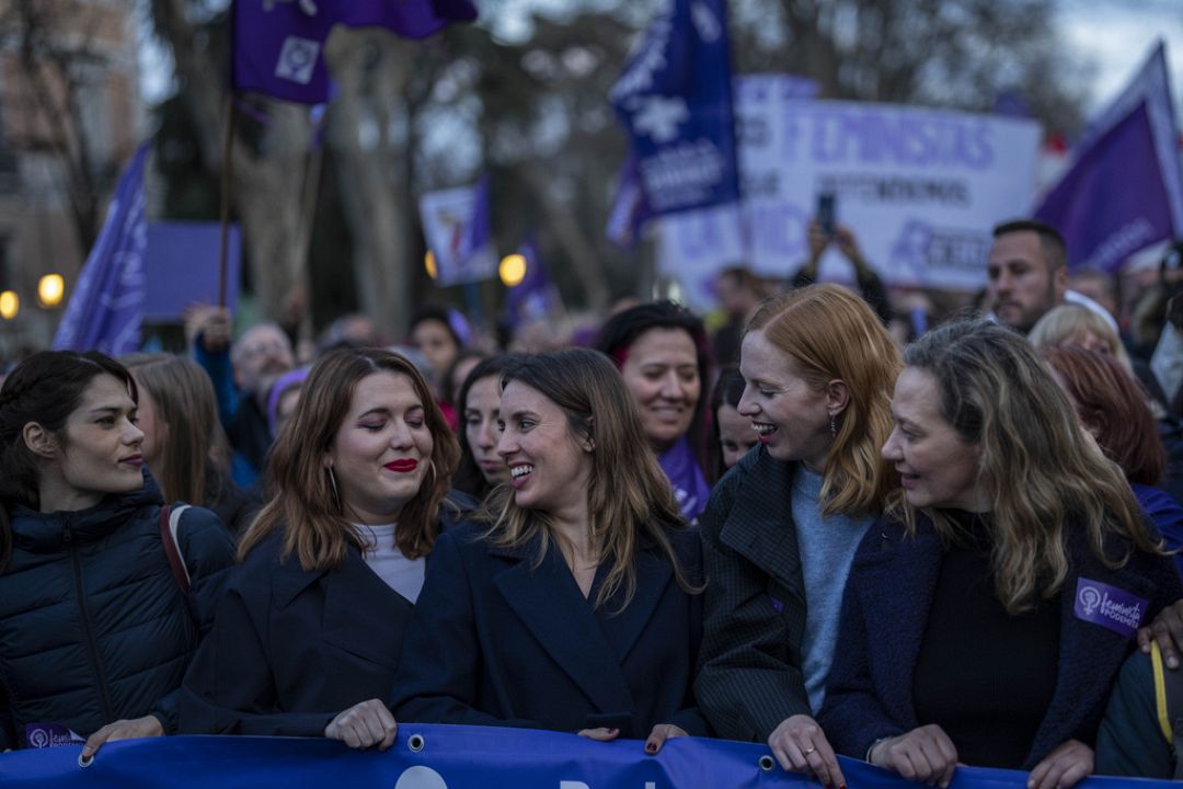 Spain's powerful feminist movement split over trans and rape laws ...