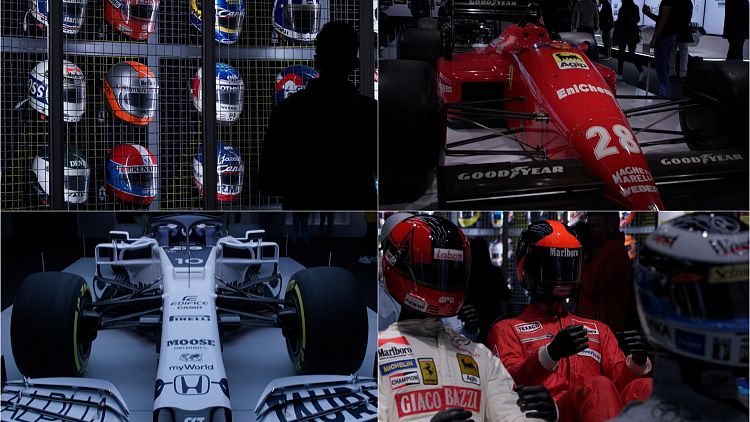 Video. First official Formula 1 exhibition opens in Madrid | Euronews