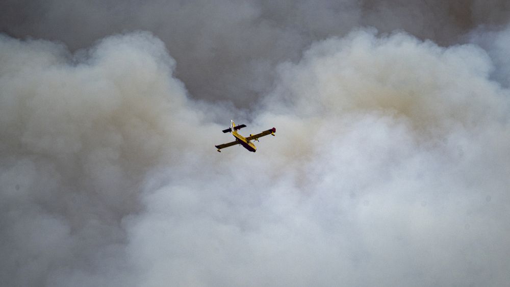 VIDEO : Watch: Spain's first big wildfire this season rages out of ...