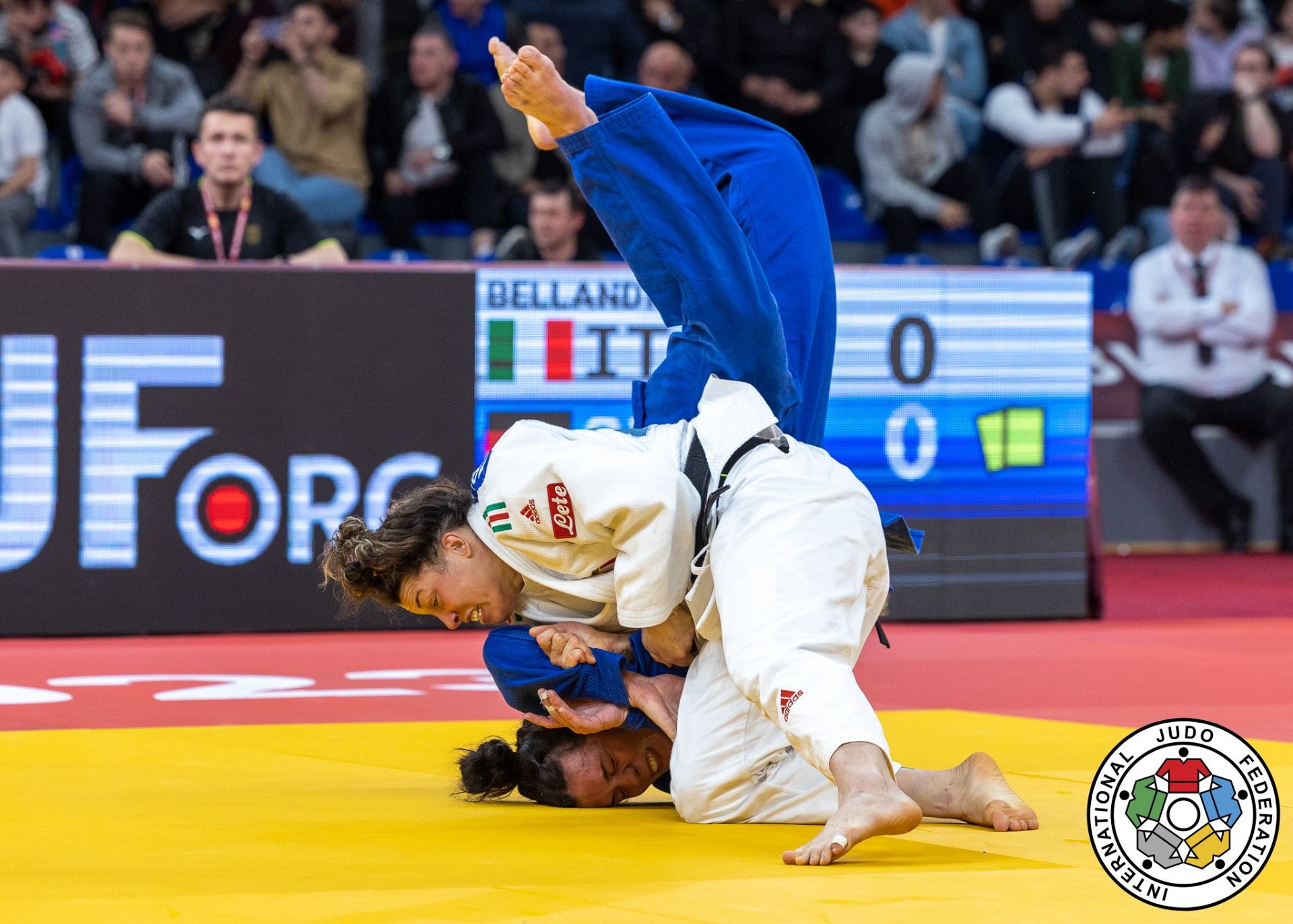 Judo, Tbilisi Grand Slam: tre ori alla Georgia, argento per Alice Bellandi | Euronews