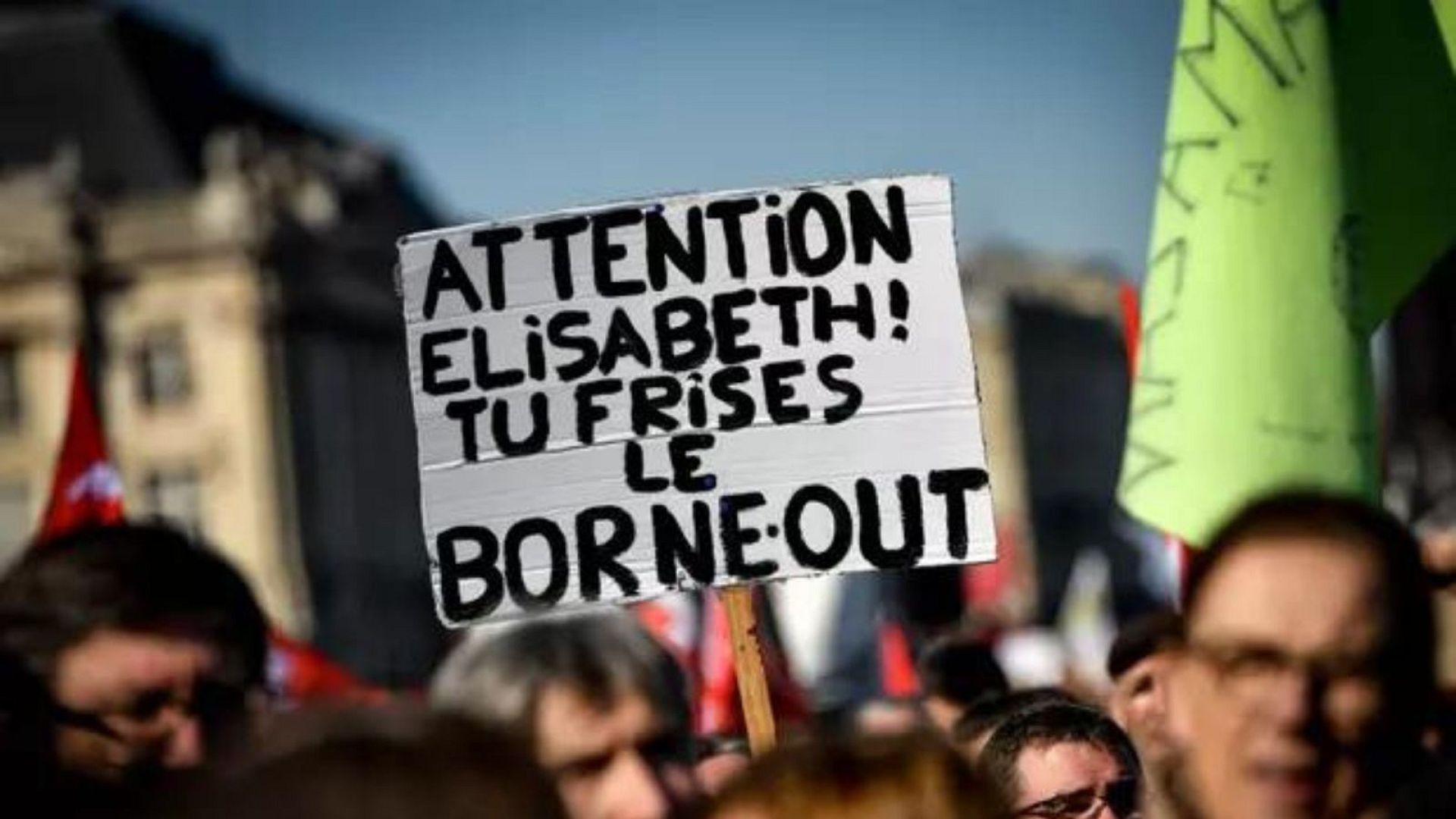 Fourteenth day of French pension reform strikes: The best placards from ...