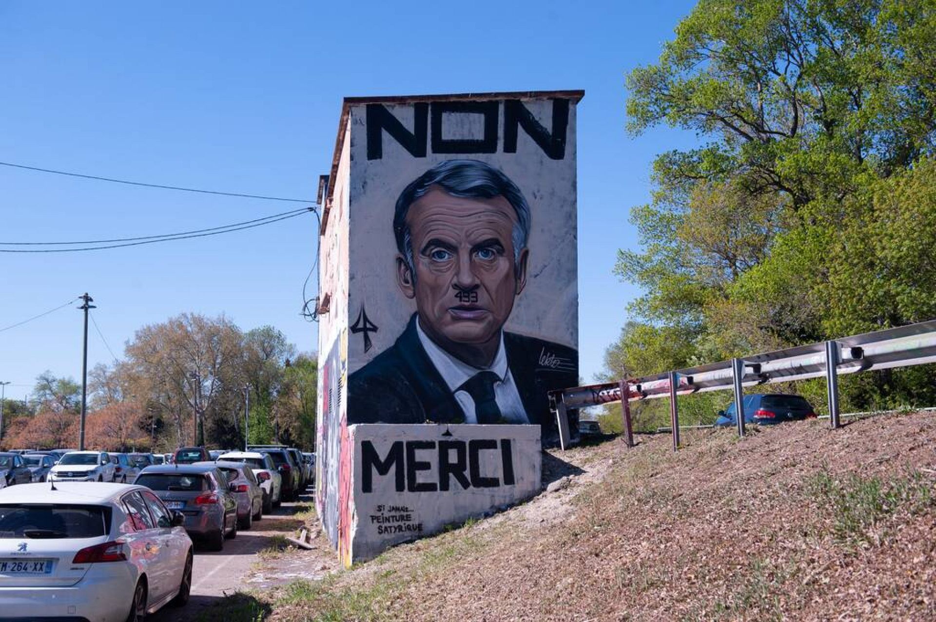 The Lekto problem: The Macron–Hitler fresco controversy explained ...