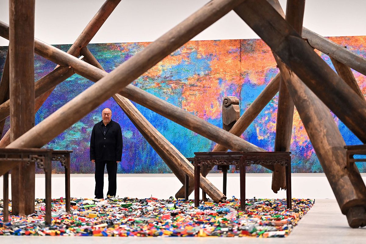 Ai Weiwei's first design-focused exhibition to showcase the world's largest Lego artwork in ...