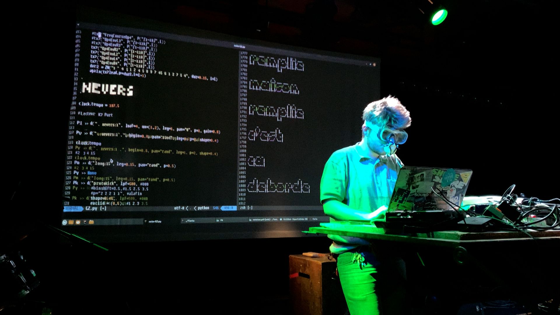 OK Computer: Live coding creates music for dancing or dreaming in ...