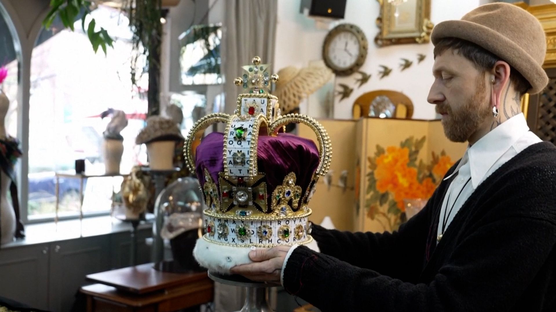 Fit for a king: UK designer creates magnificent crown made from ...