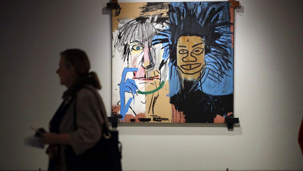 Wahrol-Basquiat, una obra única pintada a dúo y al mismo tiempo sobre ...