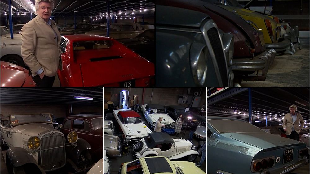 VIDEO : Discover the rare vintage car treasure trove about to go on auction in the Netherlands ...