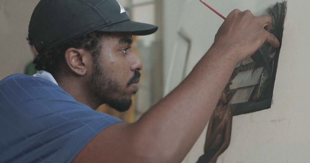 Young Black Brazilian painter making waves on the art scene | Africanews