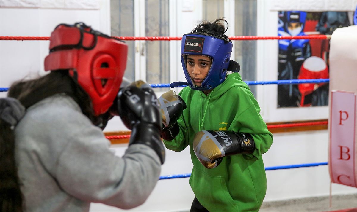 Meet the female boxers knocking out stereotypes in Gaza | Euronews