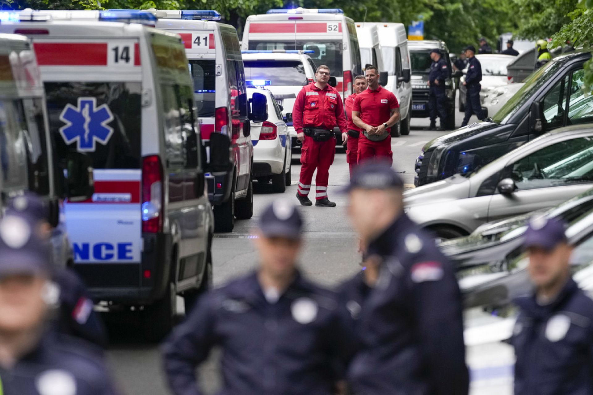 Serbia mourns 8 schoolchildren killed in shooting, with unprecedented ...