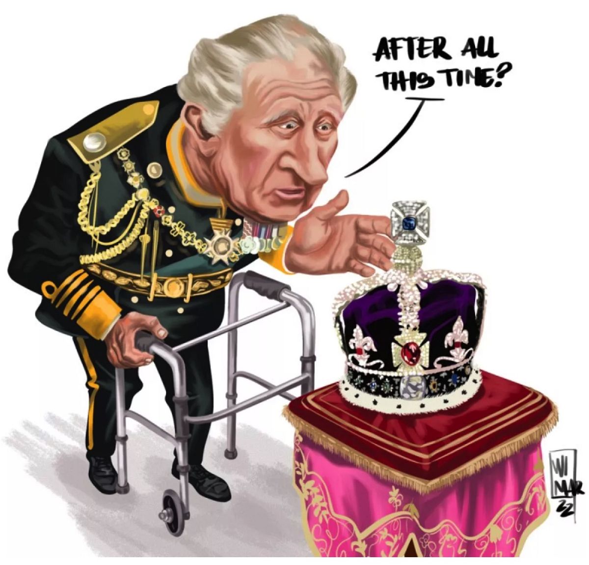 Couronnement de Charles III : un tour du monde des caricatures | Euronews