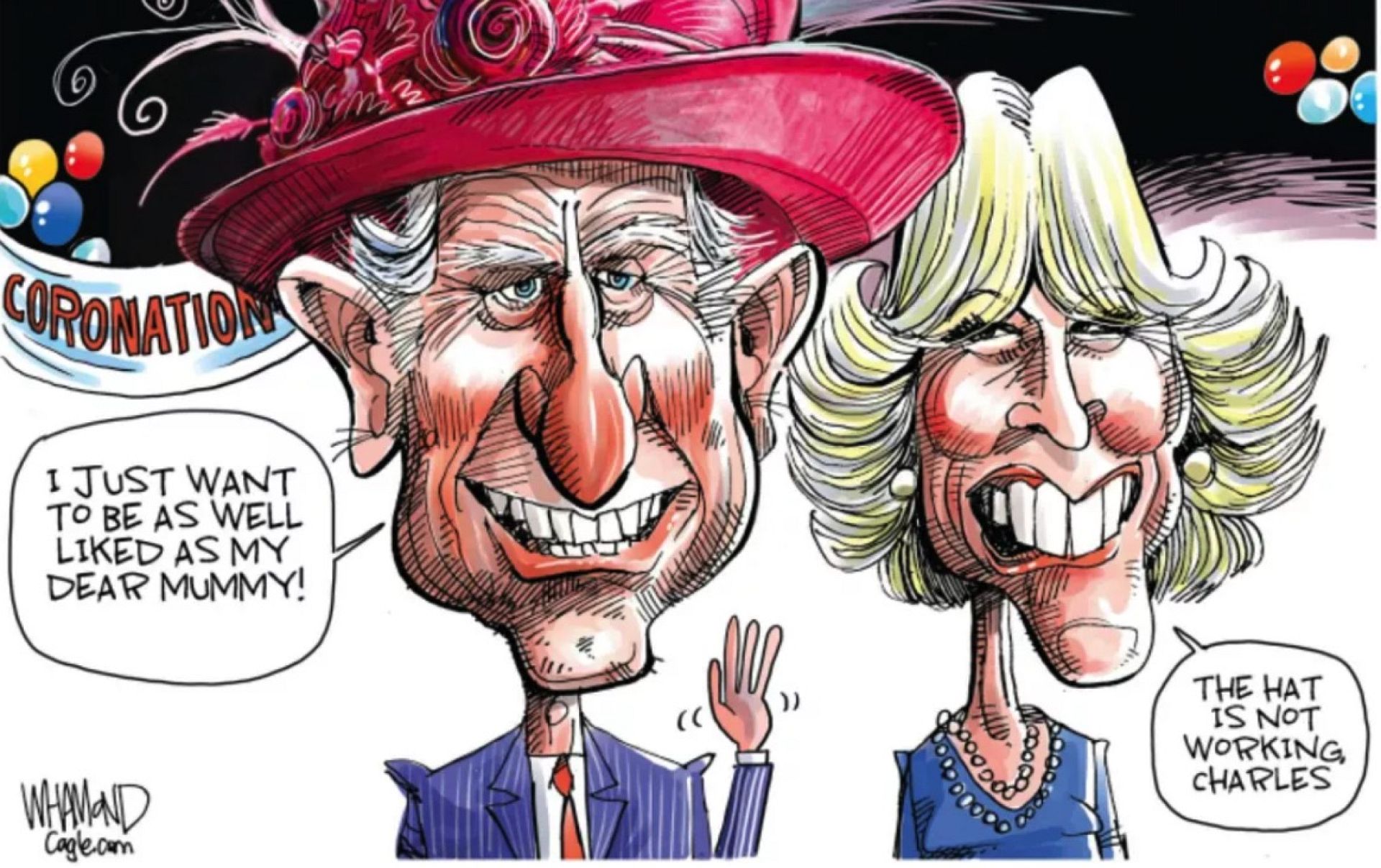 Couronnement de Charles III : un tour du monde des caricatures | Euronews