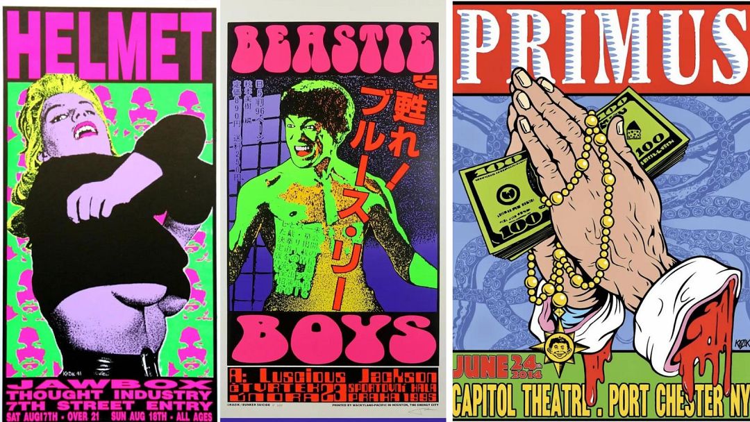 Frank Kozik, the celebrated graphic artist behind Nirvana and Offspring ...