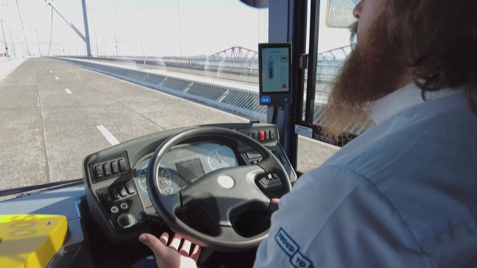 UK's first autonomous buses begin carrying passengers in Scotland ...