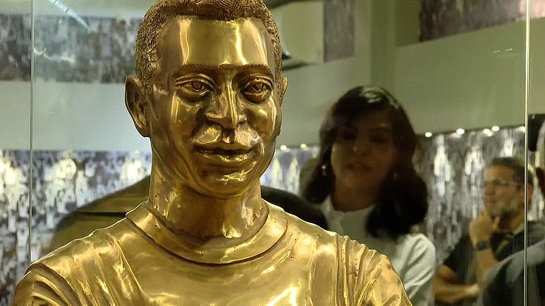 Pelé’s mausoleum in Brazil opens to public | Euronews