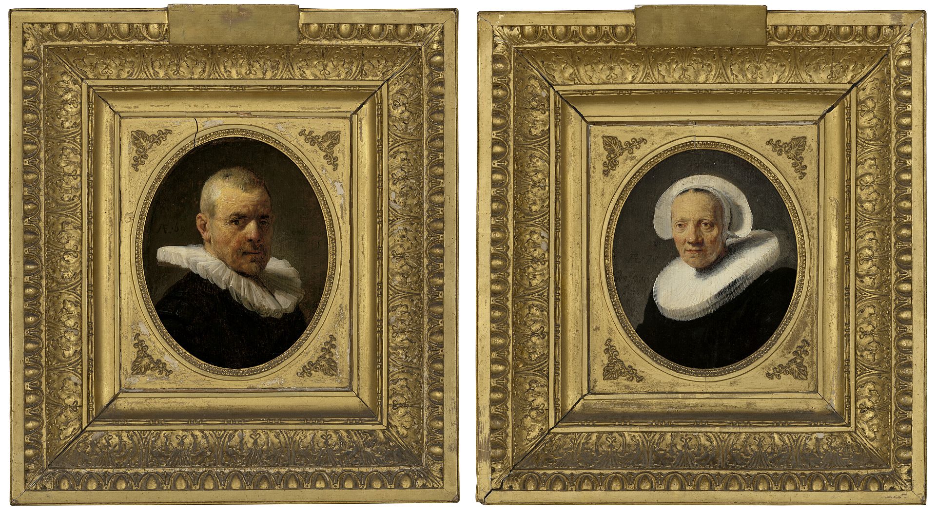 ‘Exceptionally rare’ Rembrandt portraits sell for €13 million at ...