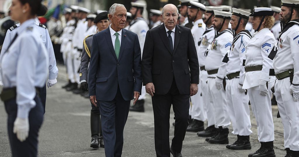 Algerian leader on state visit to Portugal | Africanews
