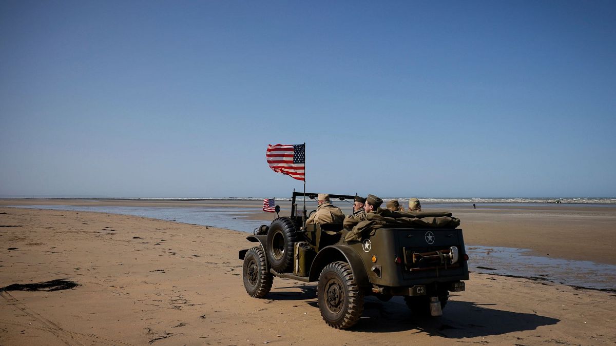 WWII veterans return to Normandy beaches to commemorate D-Day | Euronews