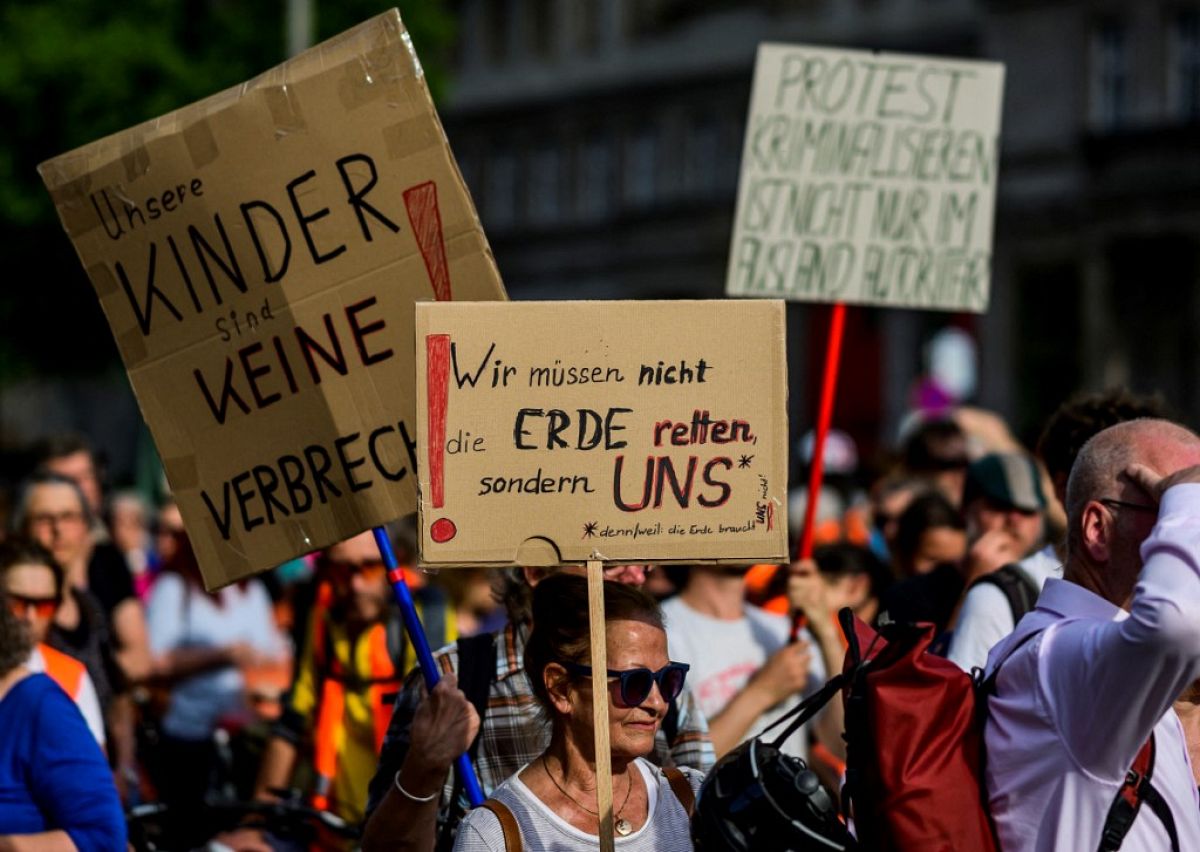 German climate activists claim crackdown on protests has led to a ‘huge ...